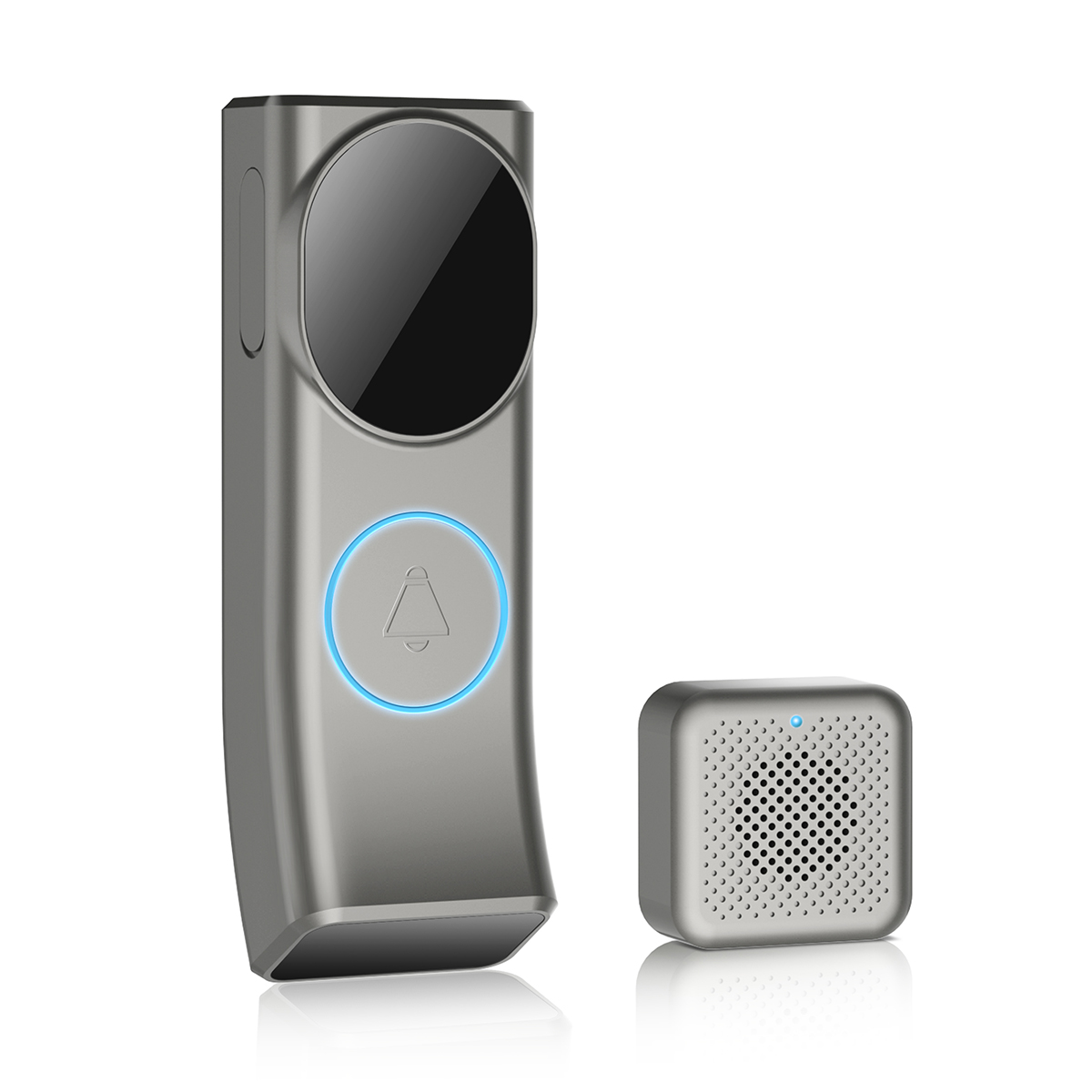 Wireless Doorbell Outdoor Waterproof with LED Visual Alerts – 1000ft ...